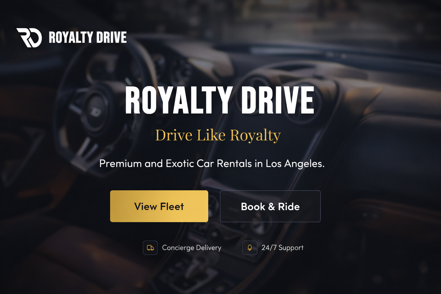 Luxury and Exotic Car Rental | Los Angeles, CA | Royalty Drive